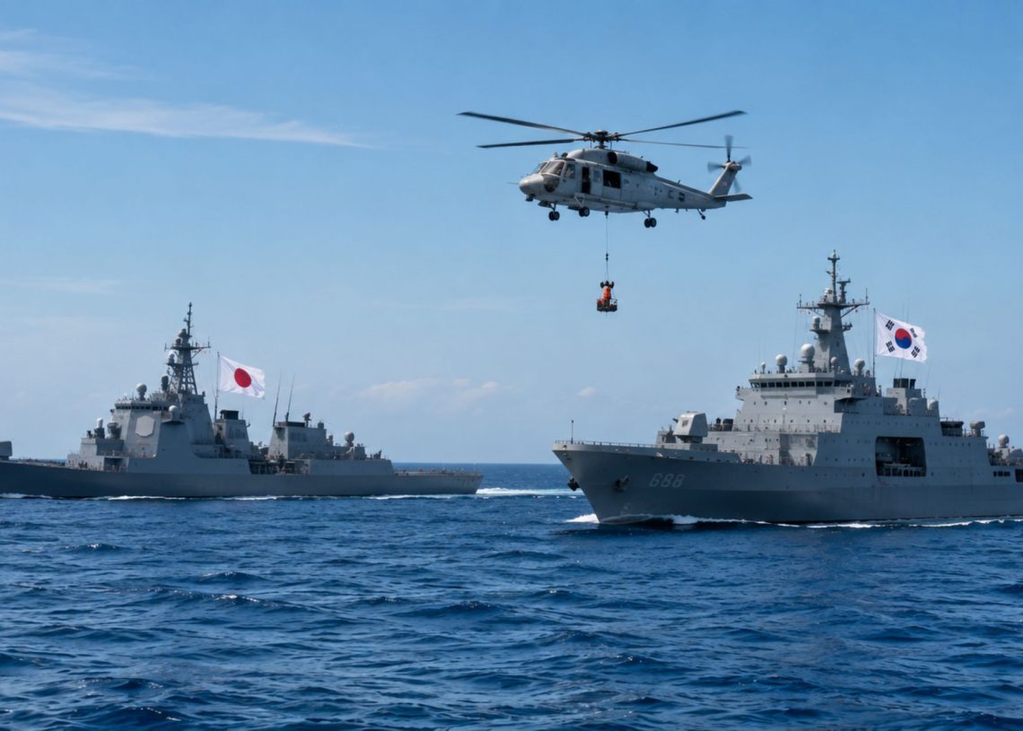 Seoul, Tokyo Expand Defense Cooperation with First Joint Search-and ...
